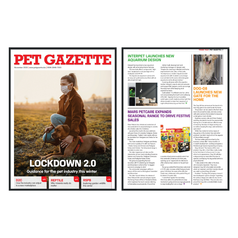 PET GAZETTE – DOG-G8 LAUNCHES NEW GATE FOR THE HOME – The Dog-G8 Company